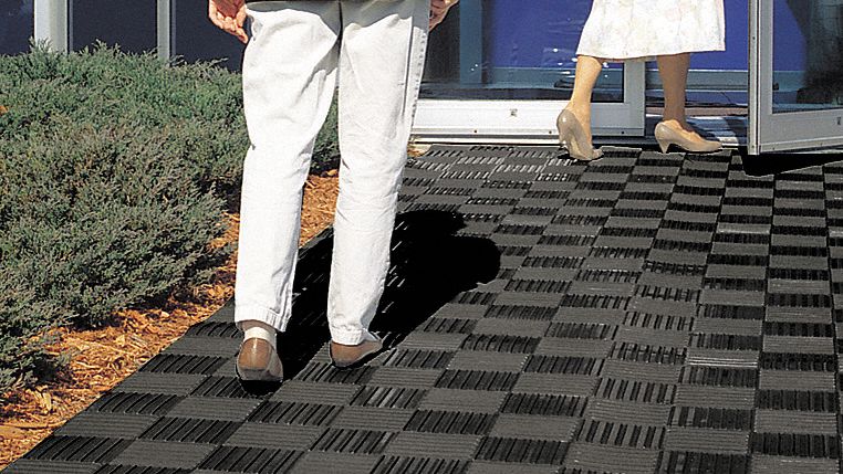 Rubber Entrance Mat - Grainger