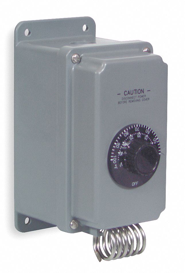 QMARK NEMA 4X - Controles de Temperatura con Sensor Bi-Metal y Bobina ...