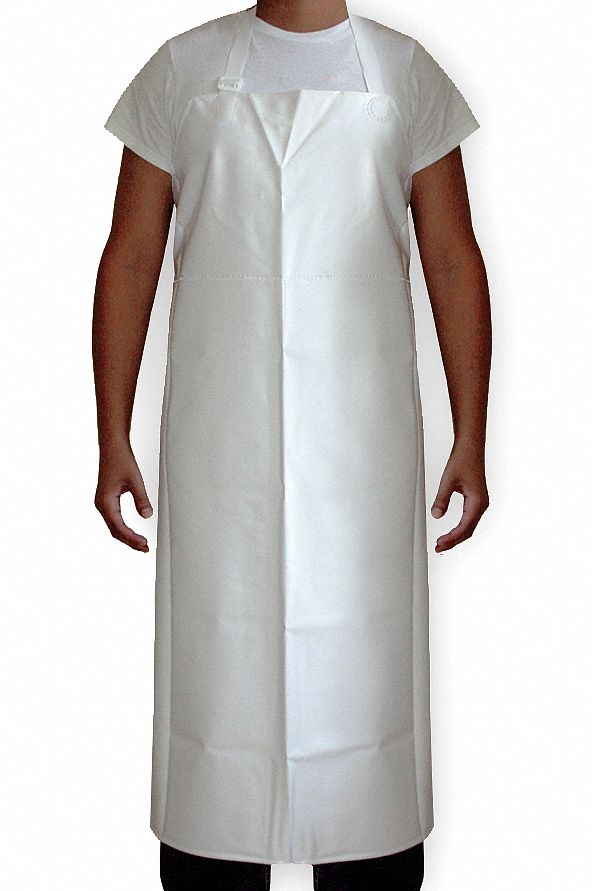 JYRSA Mandil, Material PVC, Blanco, Tamaño: Unitalla - Mandiles para Taller y Trabajo - 3UKM8 ...