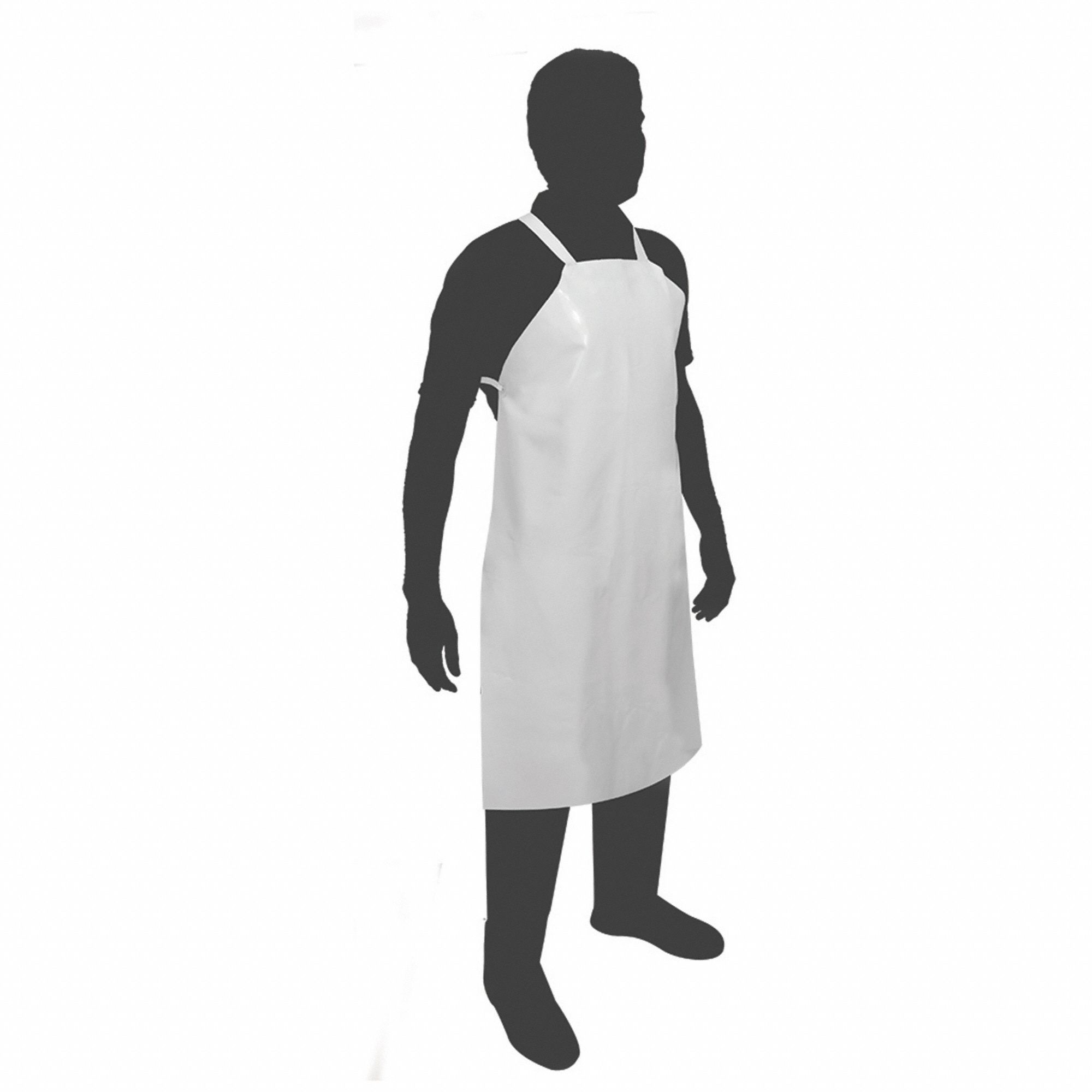 JYRSA Mandil de PVC Blanco 35-7/16" - Mandiles para Taller y Trabajo ...