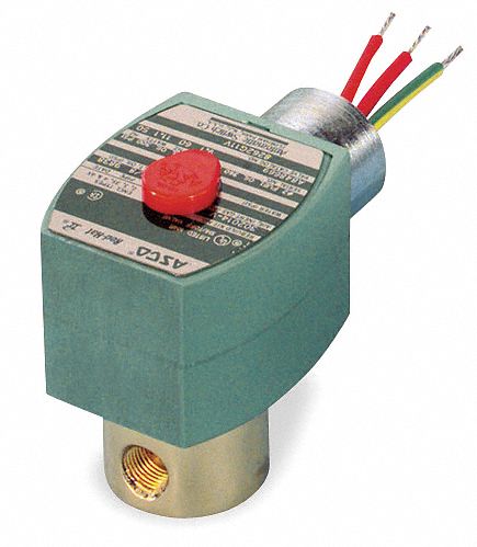 110/120V AC Brass Solenoid Valve - Grainger