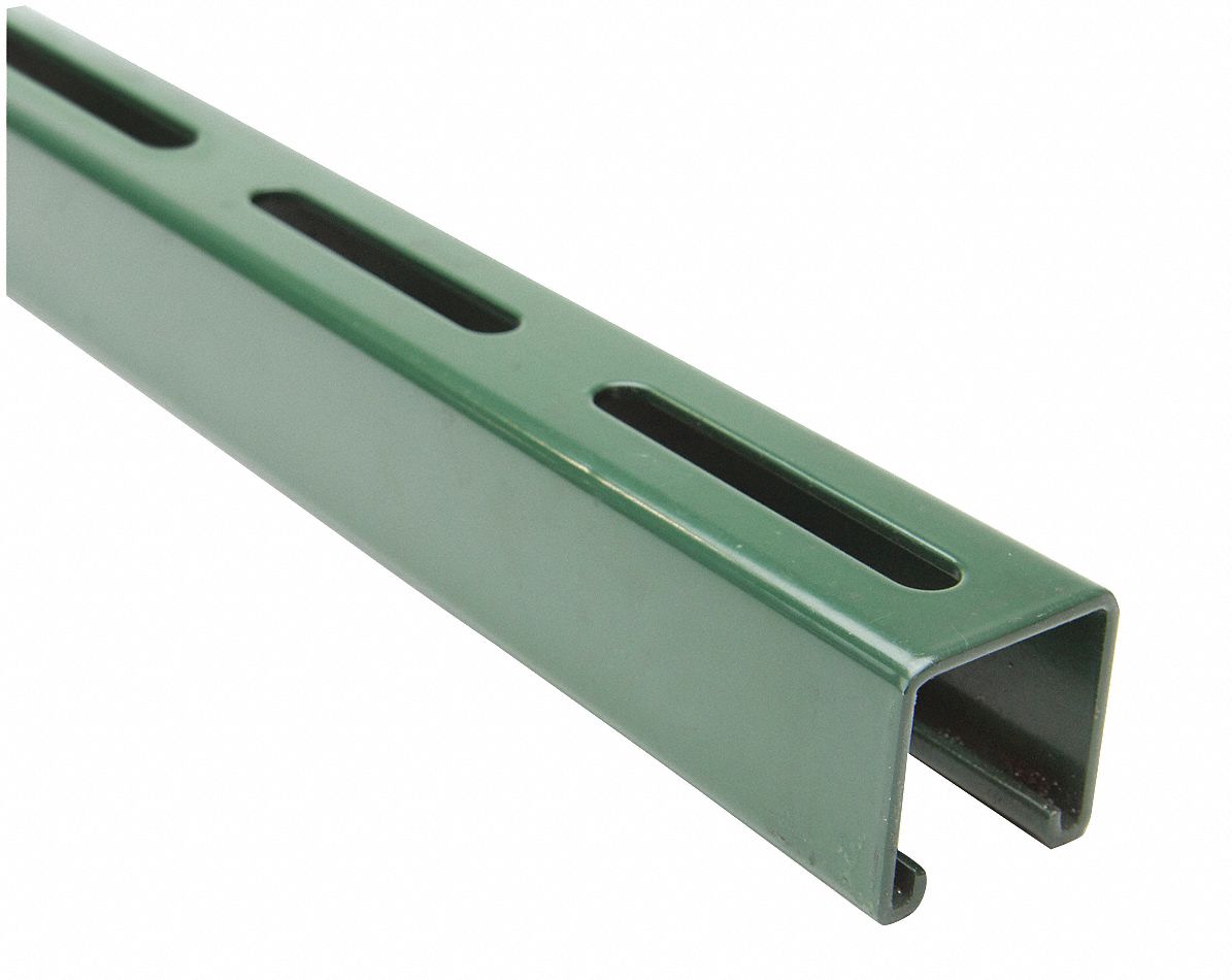 Steel, Painted, Strut Channel - Slotted - 3ULW5|FS-200SL GR 120.00 ...