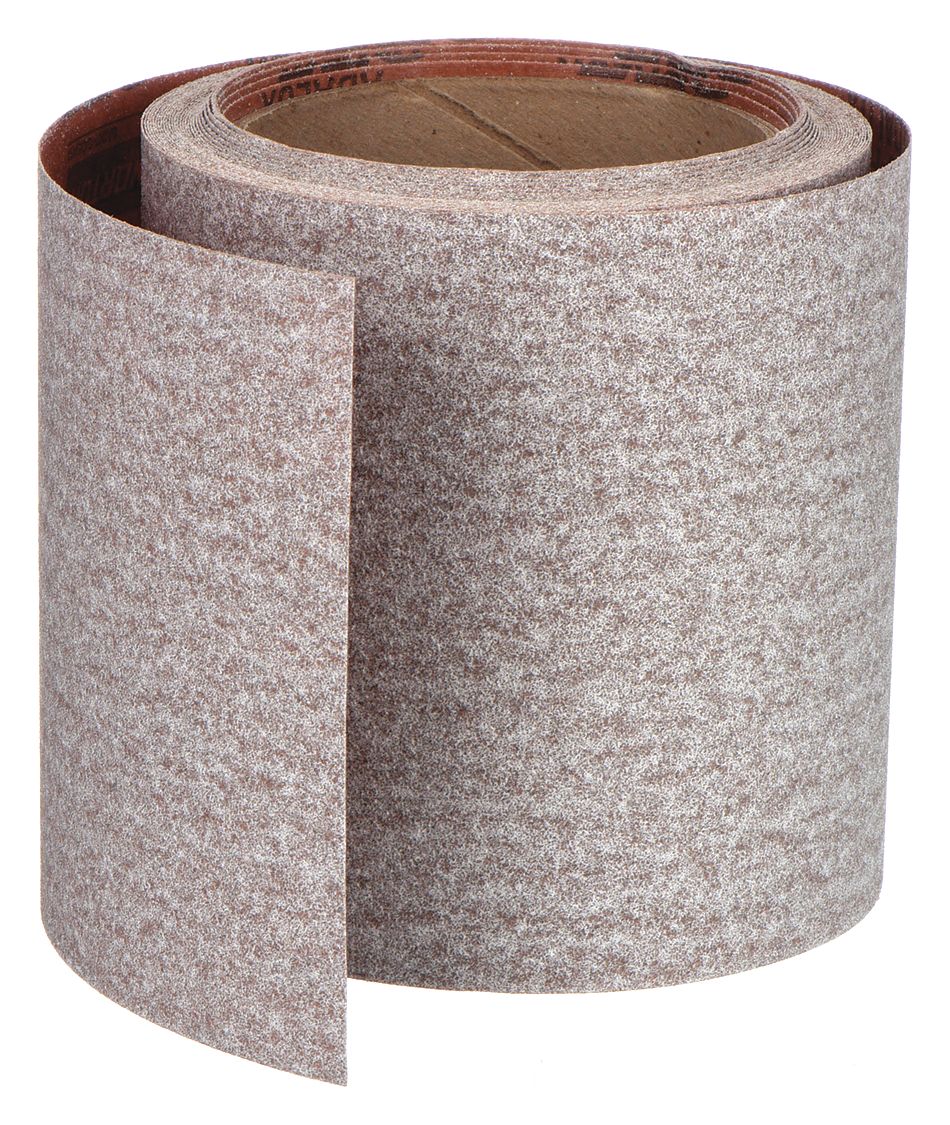 NORTON, 4 1/2 in W x 30 ft L, Aluminum Oxide, Sandpaper Roll - 3UN30 ...