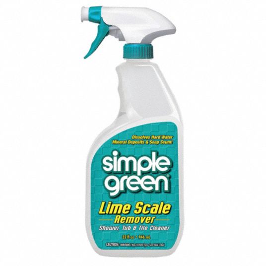 SIMPLE GREEN Lime Scale Remover: Trigger Spray Bottle, 32 oz Container ...