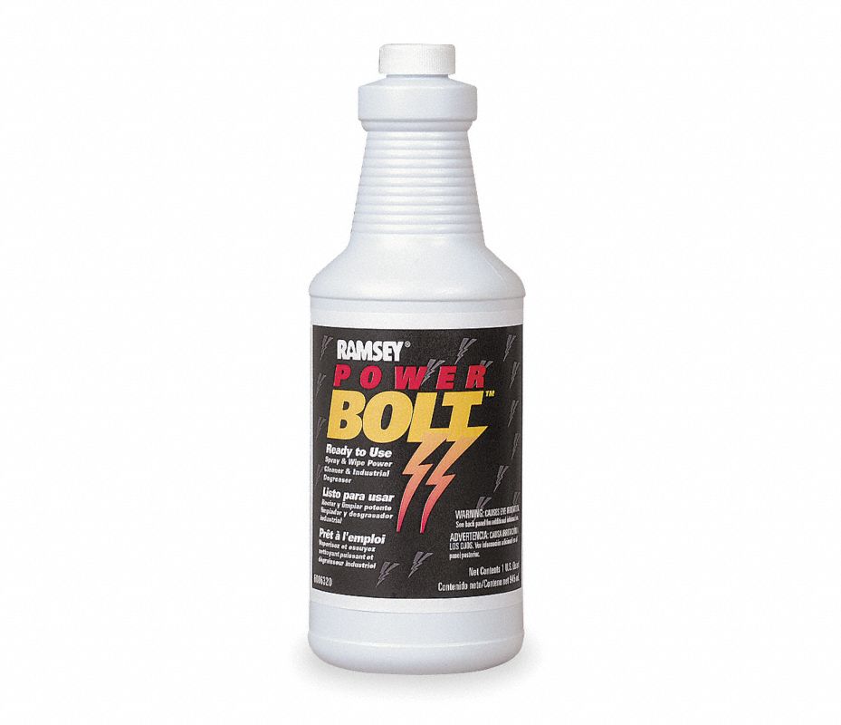 RAMSEY Limpiador, Botella - 3UT38 | POWER BOLT - Grainger México