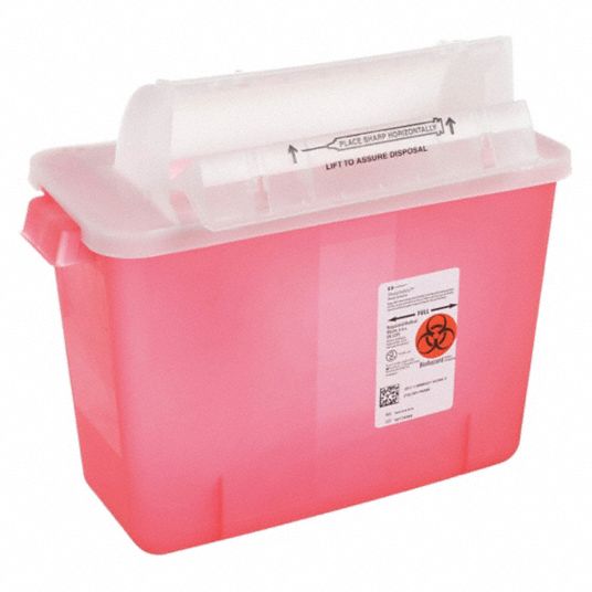 COVIDIEN, 2 gal, 2 Count, Sharps Container - 3UTH7|S2GS100534 - Grainger