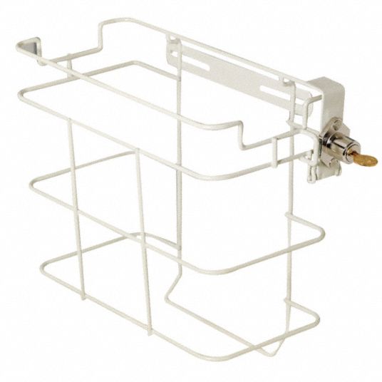 COVIDIEN Wall Mount Bracket: Wall Mount Bracket, Steel, 3 gal Sharps ...