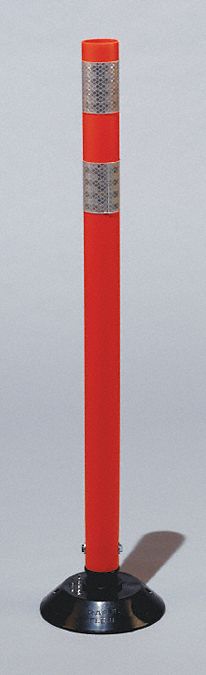 Permanent, Orange, Delineator Post - 3UTX3|04-728 - Grainger