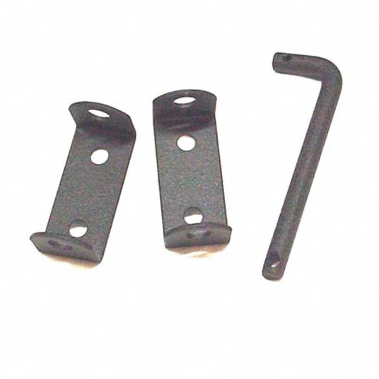 3 1/4 in Overall Ht, 1 1/2 in Overall Wd, Wall Mounting Kit - 3UUF2|VG ...