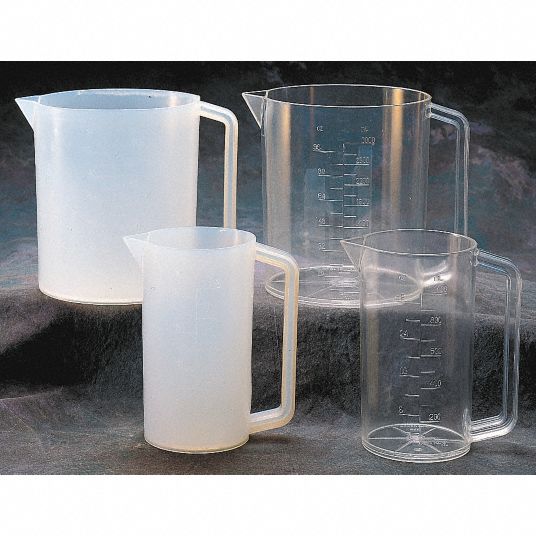 NALGENE Beaker with Handle, 3000mL, PMP - 3UVA2|1223-3000 - Grainger