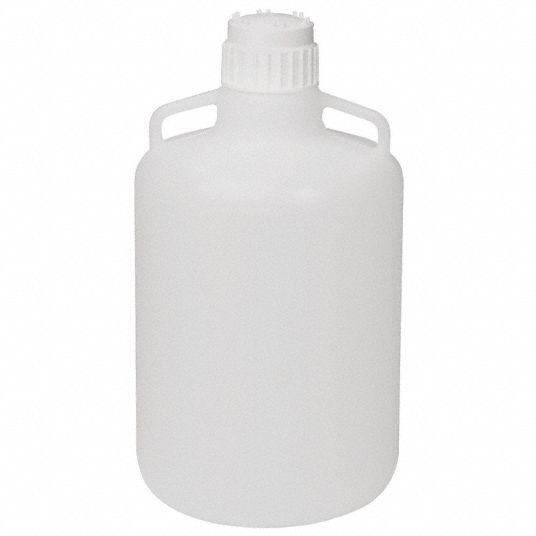NALGENE Carboy, PP, 20L, Screw On - 3UVK7|2250-0050 - Grainger