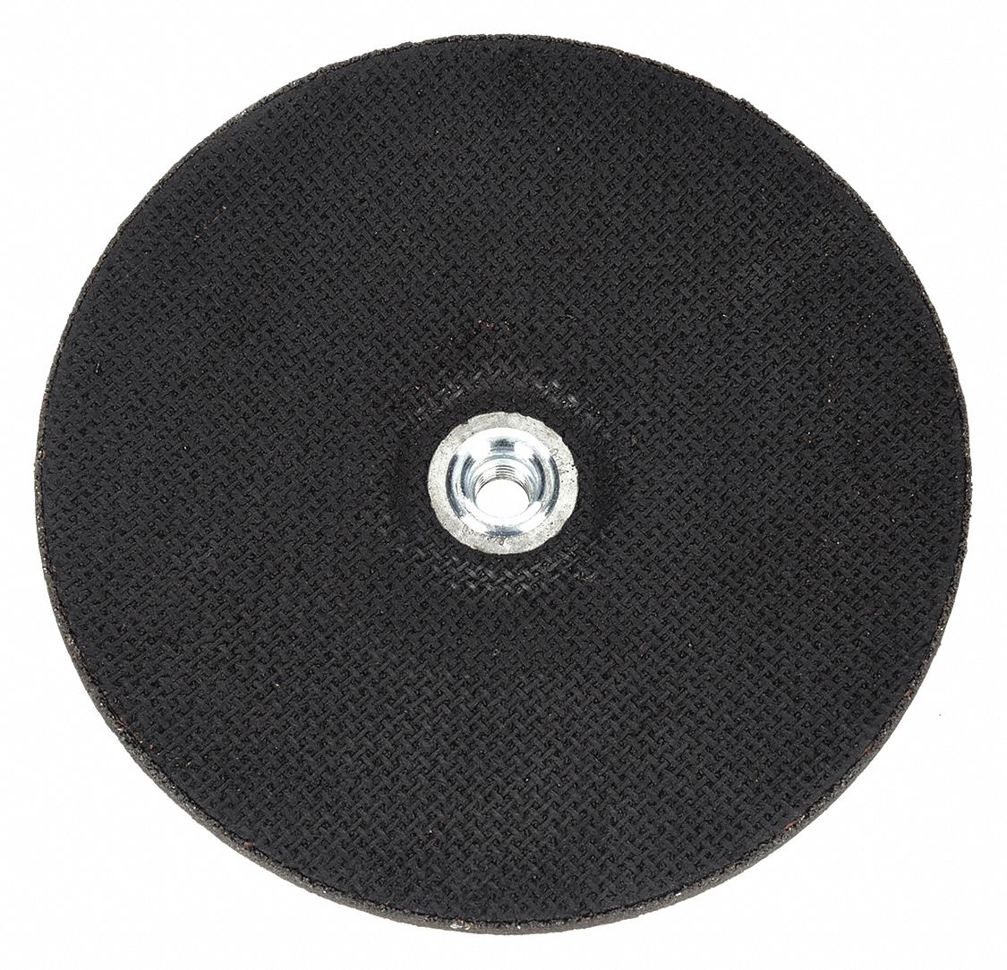 NORTON, Type 28, 7" x 1/4" x 5/8"-11, Depressed Center Wheels - 3UX11 ...