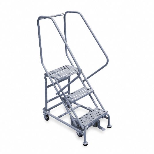Rolling Ladder,,Hndrl,Platfm 30 In. H - Grainger