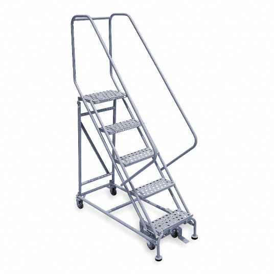 Rolling Ladder,,Hndrl,Platfm 50 In. H - Grainger