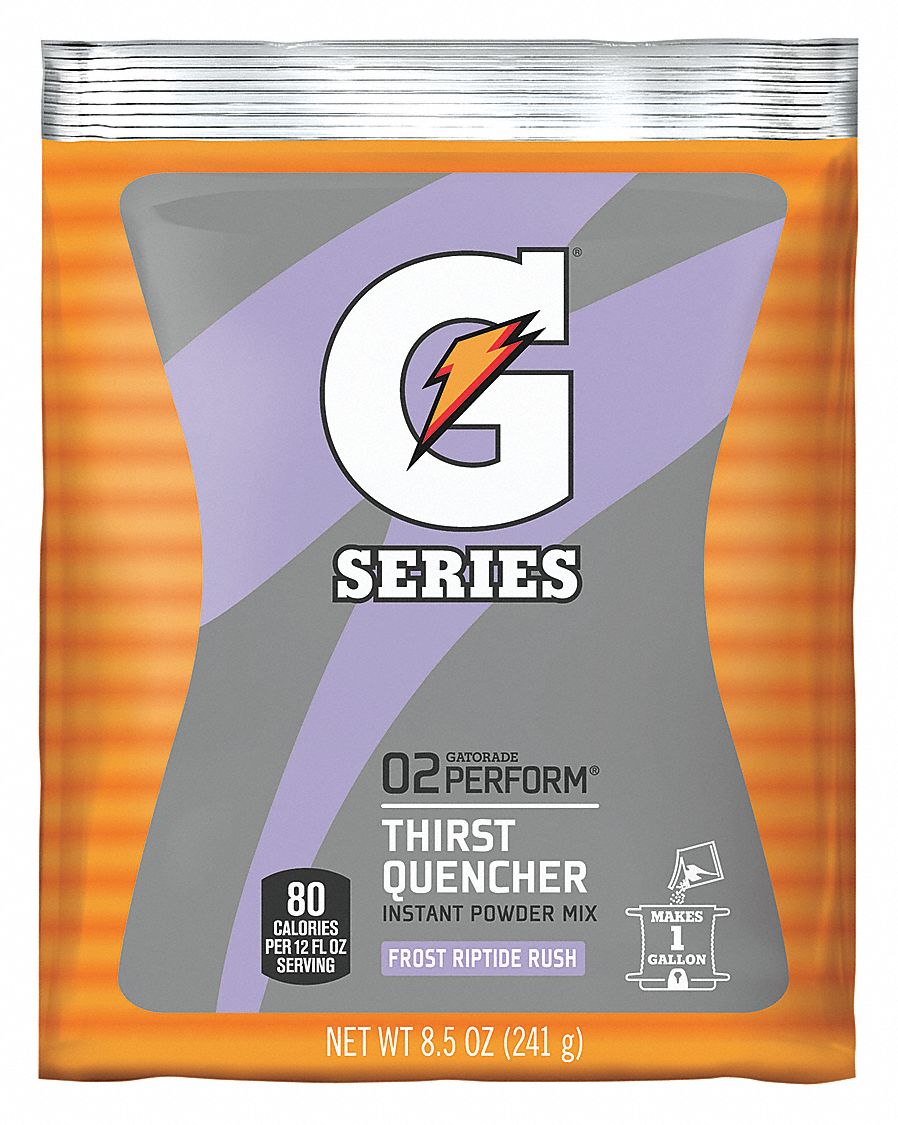 GATORADE, Riptide Rush, Bulk, Sports Drink Mix - 3UYW7|33665 - Grainger