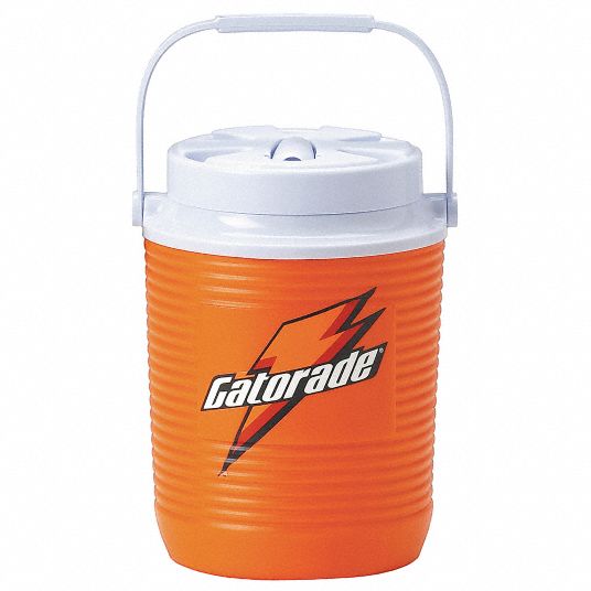 GATORADE, Orange, White, Beverage Cooler - 3UZX8|49602-09 - Grainger