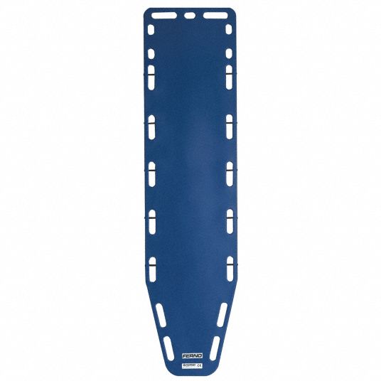 FERNO Backboard, 72 in Length, 16 in Width, 2 in Height, 350 lb Weight ...