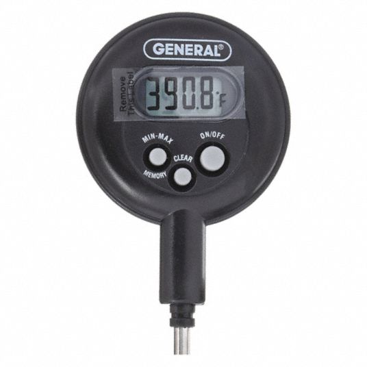 Item Digital Pocket Thermometer, Stem Length 5 in - Grainger