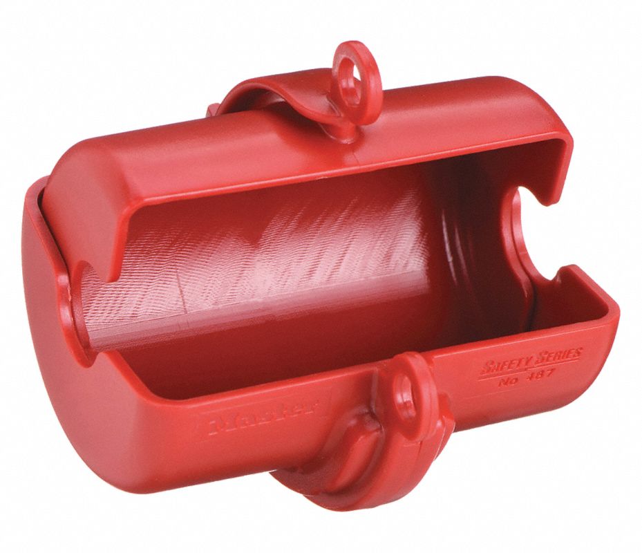 MASTER LOCK Bloqueo para Enchufe Xenoy Rojo para voltaje 110/220 ...