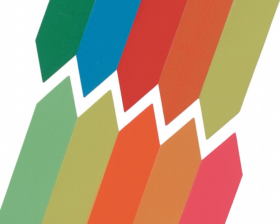 GRAINGER APPROVED STICKY ARROWS,RED,PK200 - Sticky Notes and Page ...