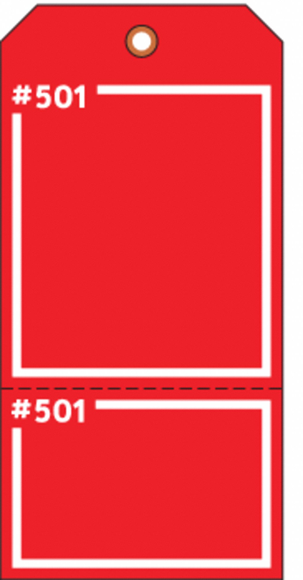 2 7/8 in Wd, 5 3/4 in Ht, Tag - 3VCX6|Y602709 - Grainger