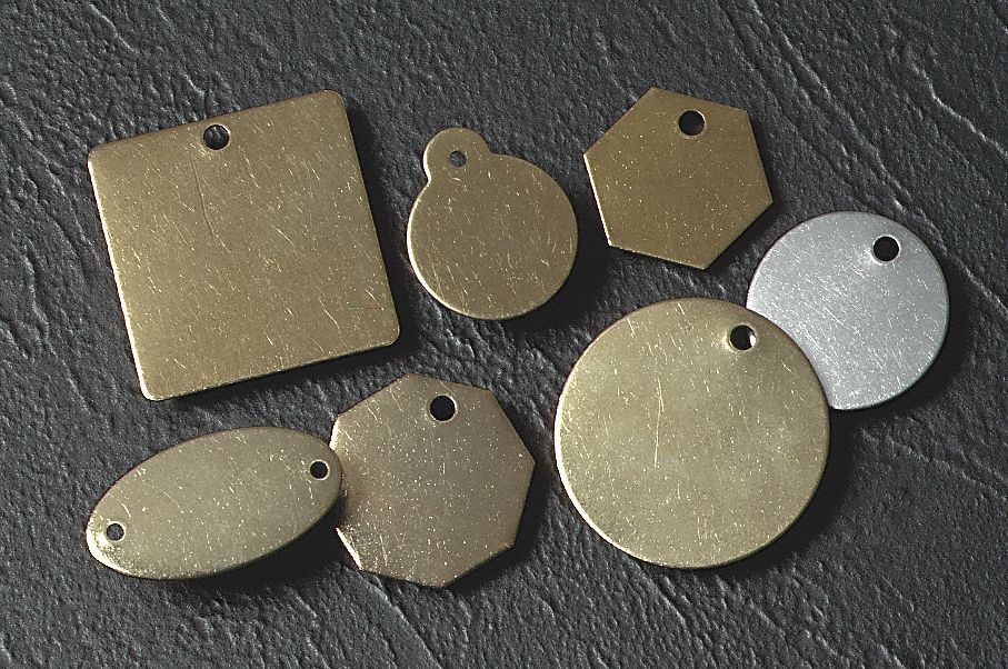 C.H. HANSON, Brass, Brass, Blank Tag - 3YYL7|42492 - Grainger