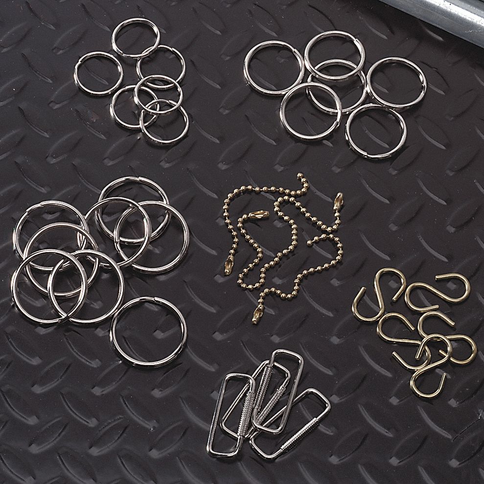 Tag Accessories Split Key Ring,PK25 - Grainger