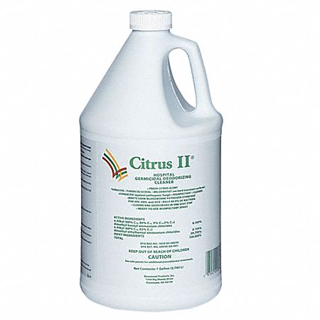CITRUS II, Jug, Ready to Use, Deodorizing Cleaner - 3VDL5|CGDC046755 ...