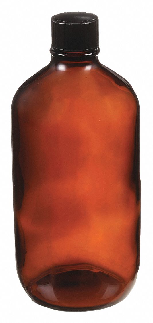 Safety Coated Glass, 1 L Capacity - mL, Safety Coated Bottle - 3VDY6 ...