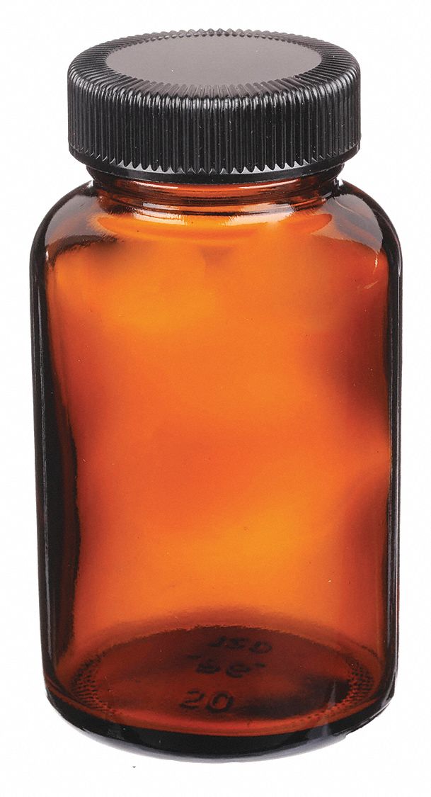 Soda Lime Glass 125 Ml Capacity Ml Bottle 3vez55220438v 21 Grainger