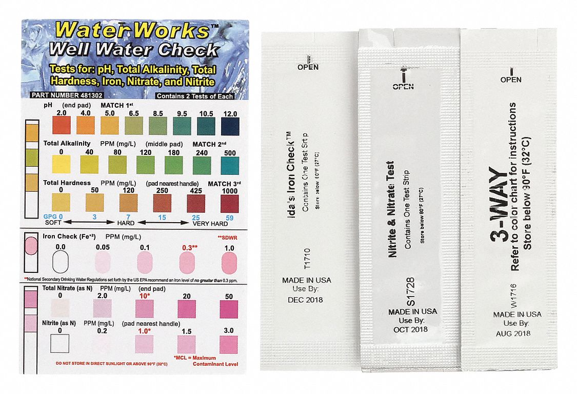 INDUSTRIAL TEST SYSTEMS, Iron/Nitrate/Nitrite/pH/Total Alkalinity/Total ...