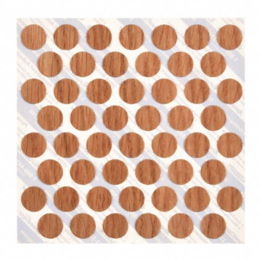 Fits #1 to 1/2 in Bolt Dia, Wood, Screw Cap - 3VJV8|FCPW916PRO FC.PW ...