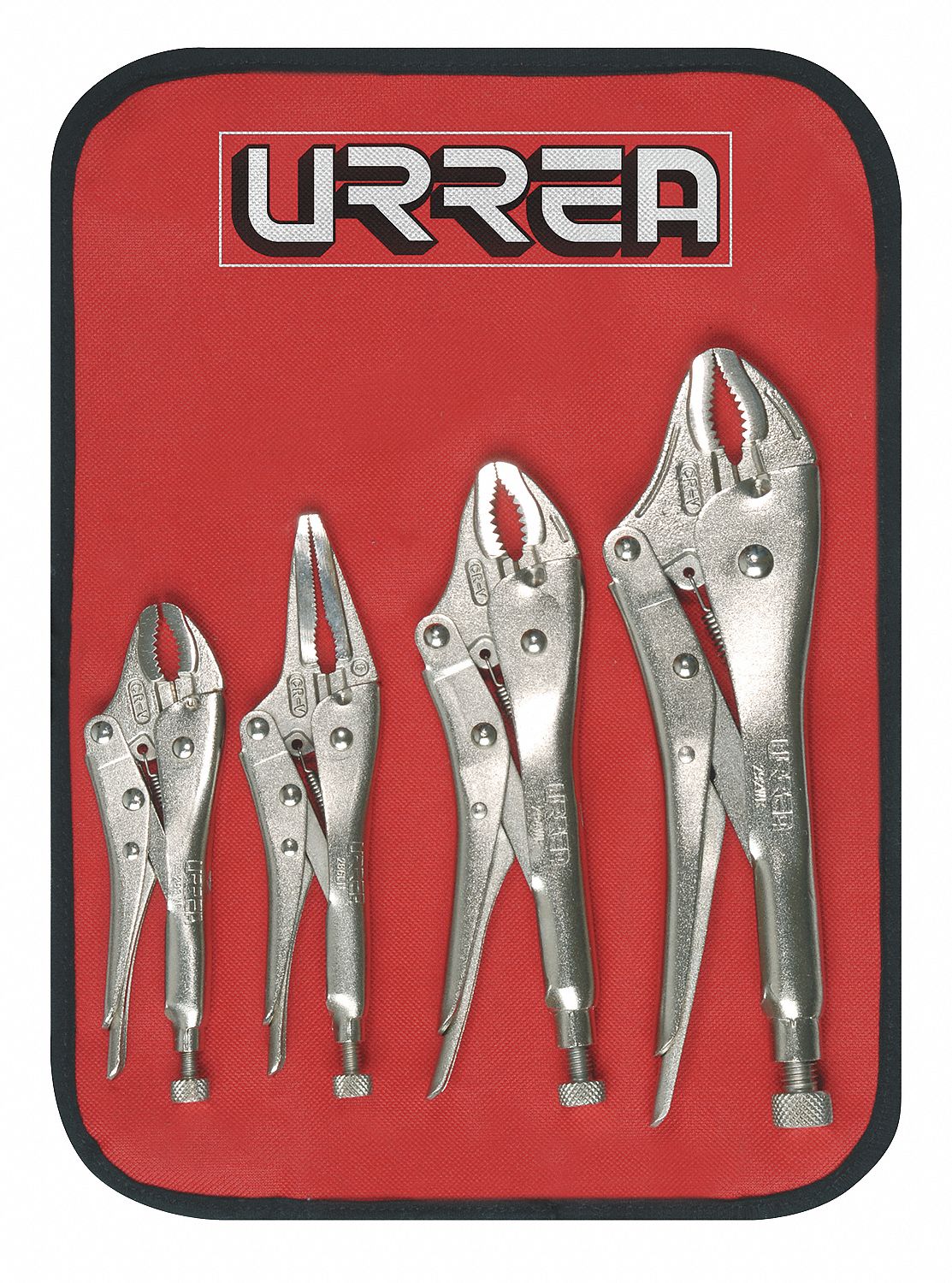 URREA Juego de Pinzas de Presión,Tipo de Mango: Ergonómico,Número de ...