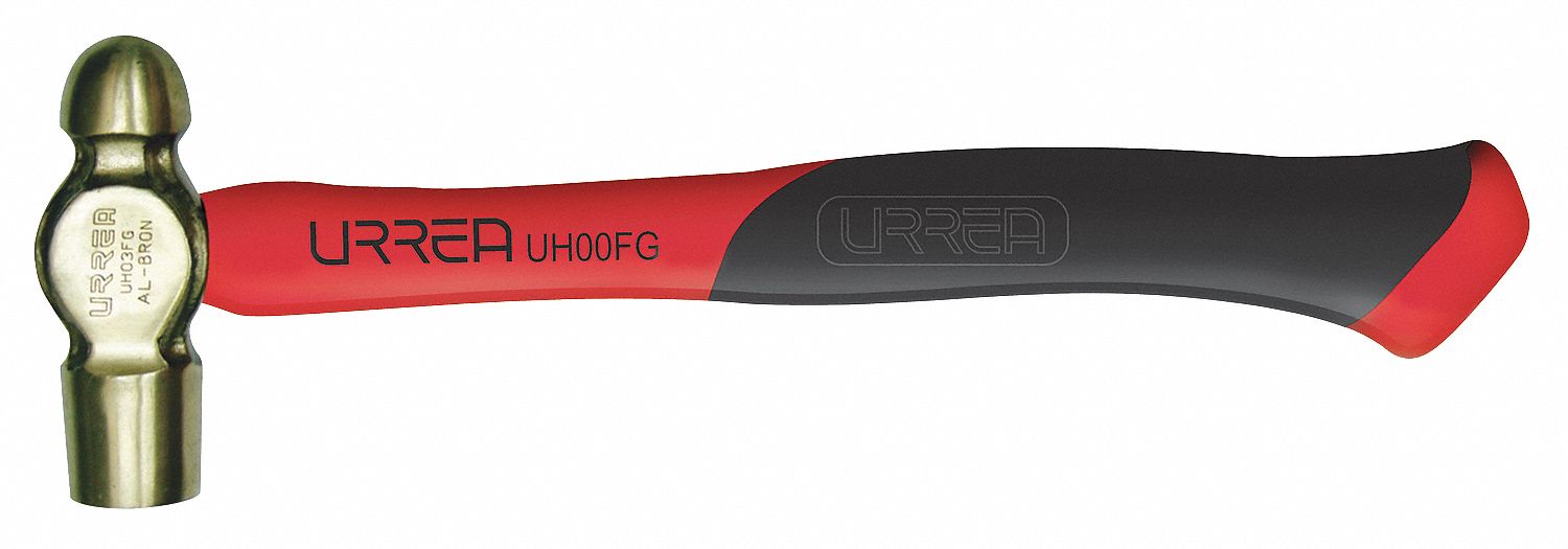 URREA Martillo de Bola, Fibra de Vidrio, 32 oz., 14-1/4" - 3VLM6 ...
