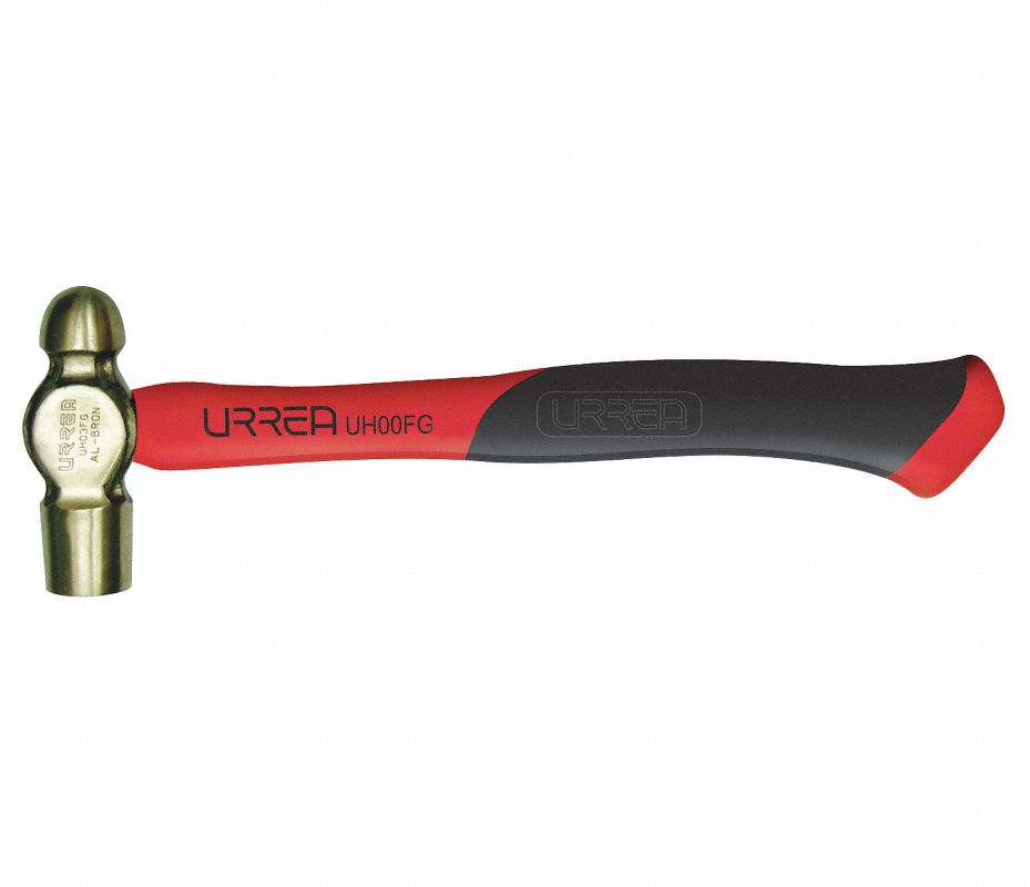 URREA Martillo de Bola, Fibra de Vidrio, 7 oz., 11-1/4" - 3VLM3 ...