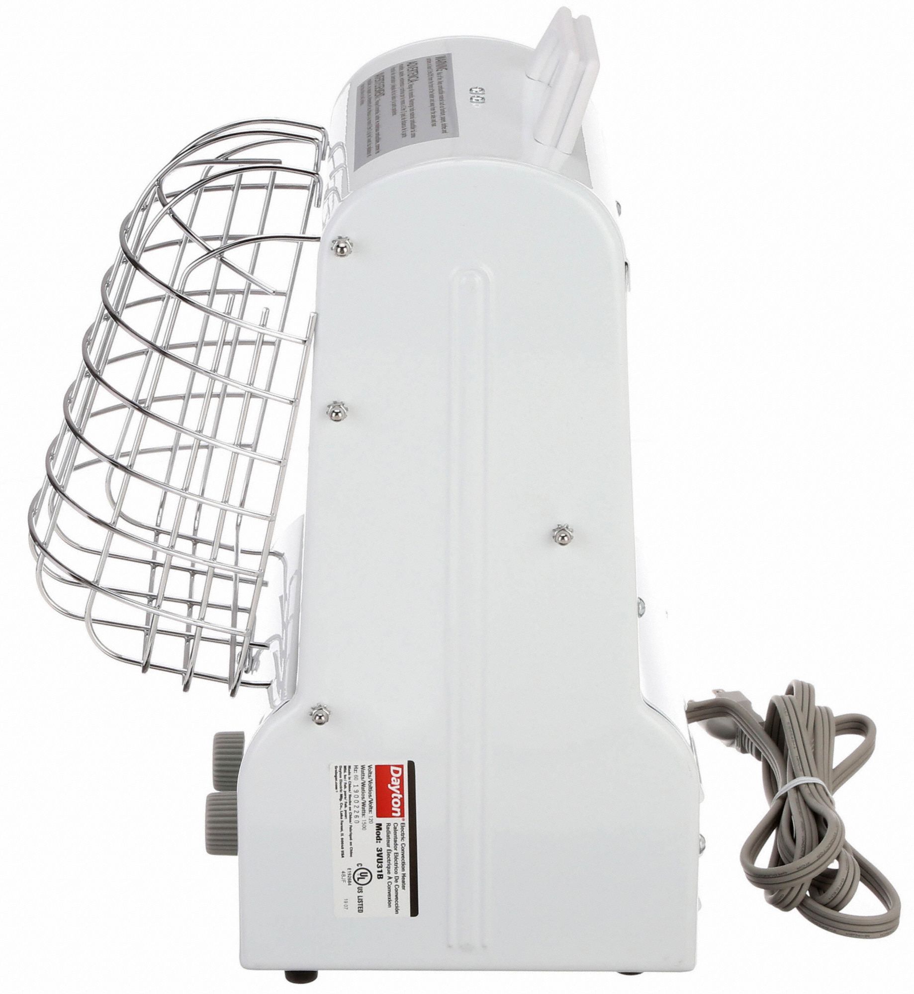 DAYTON Portable Electric Jobsite & Garage Heater: 0.6kW/0.9kW/1.5kW ... DAYTON Portable Electric Jobsite & Garage Heater: 0.6kW/0.9kW/1.5kW ...