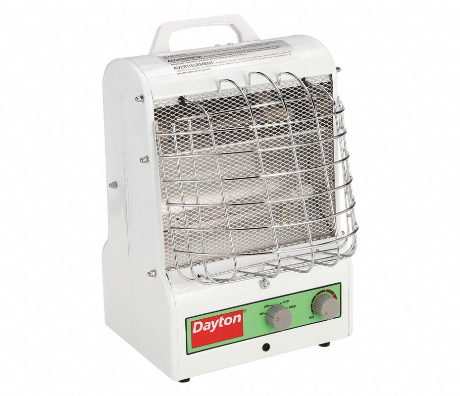 DAYTON Calentador Eléctrico Espacios,15",120VCA - 3VU31 | 3VU31 - Grainger México