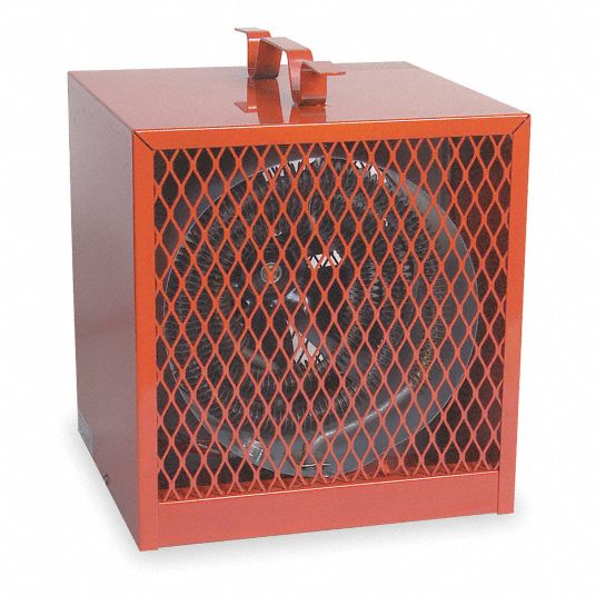 DAYTON Portable Electric Jobsite & Garage Heater: 3.6kW/4.8kW Watt ...