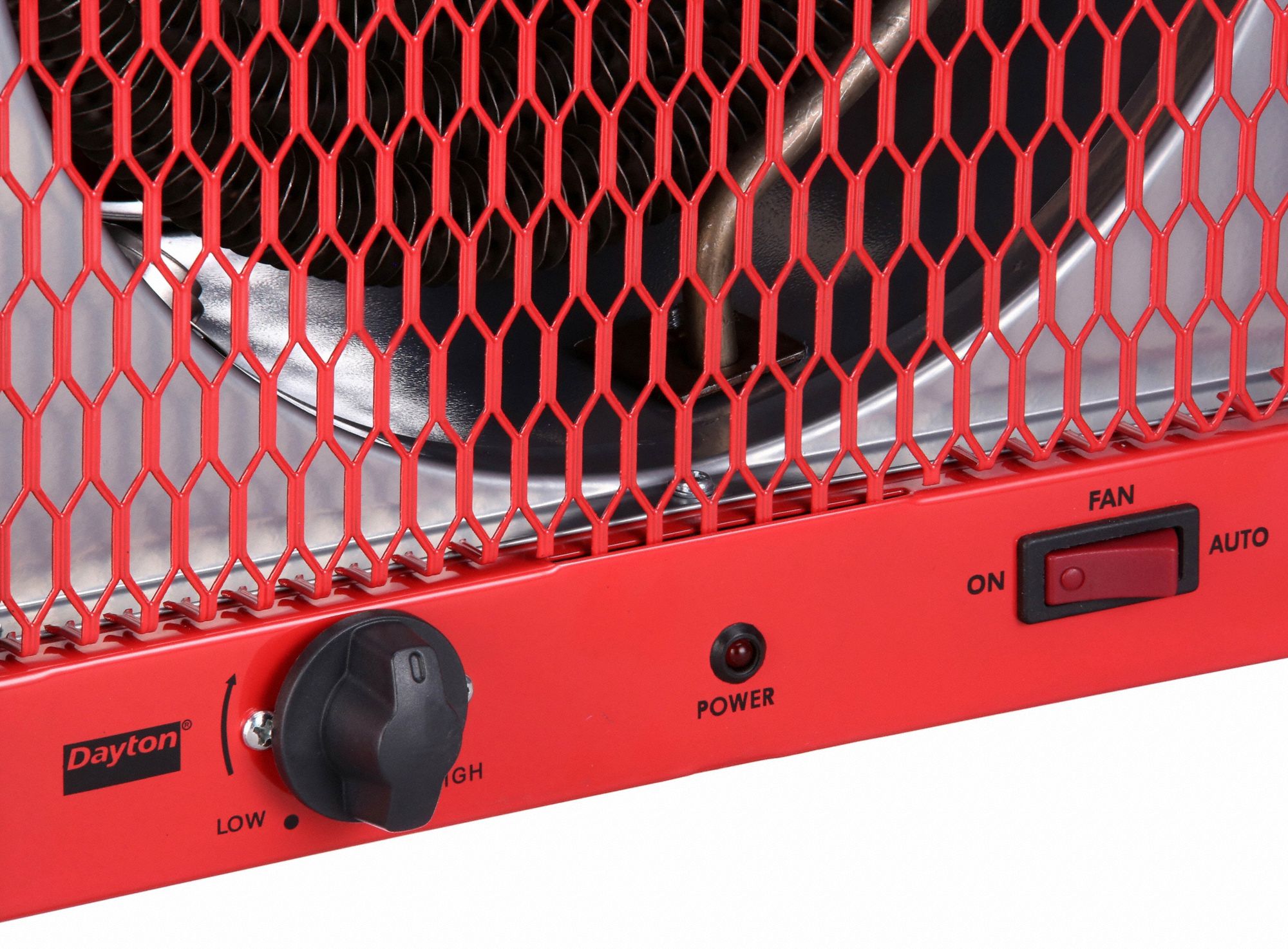 DAYTON Portable Electric Jobsite & Garage Heater, 4.2kW/5.6kW, 208/240V ...