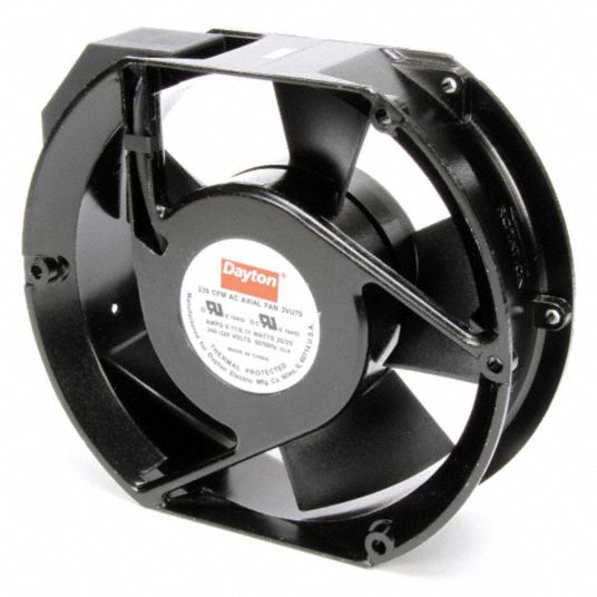 Axial Fan,Oblong,6-3/4" H,239/203 CFM - Grainger