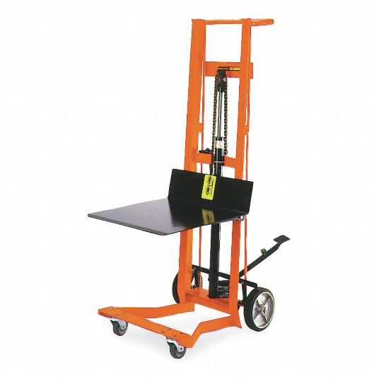 Hydraulic Platform Lift, 750 lb Load Capacity - Grainger