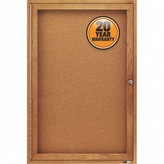 QUARTET, Swing Door, Acrylic, Enclosed Bulletin Board - 3W290|363GGS ...