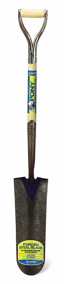 Drain Spade,27 In Handle,5-1/2 In Blade - Grainger