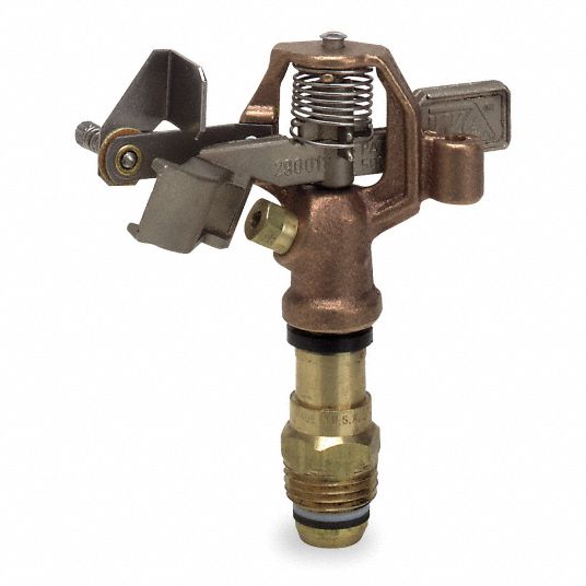 Brass Impact Sprinkler Head - Grainger