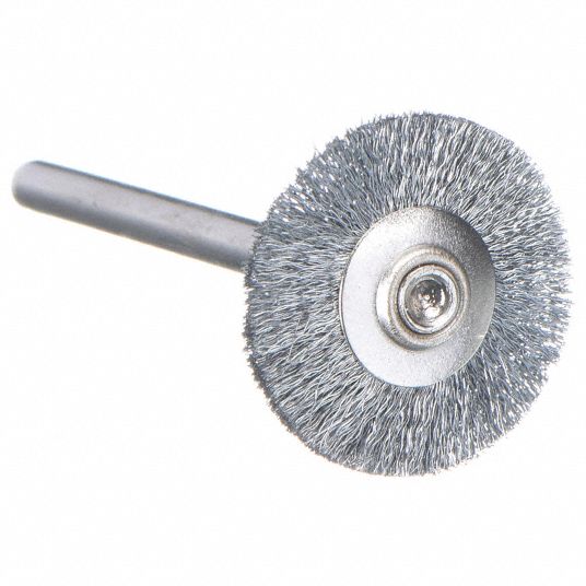 Wire Brush,Carbon Steel,3/4 in. - Grainger