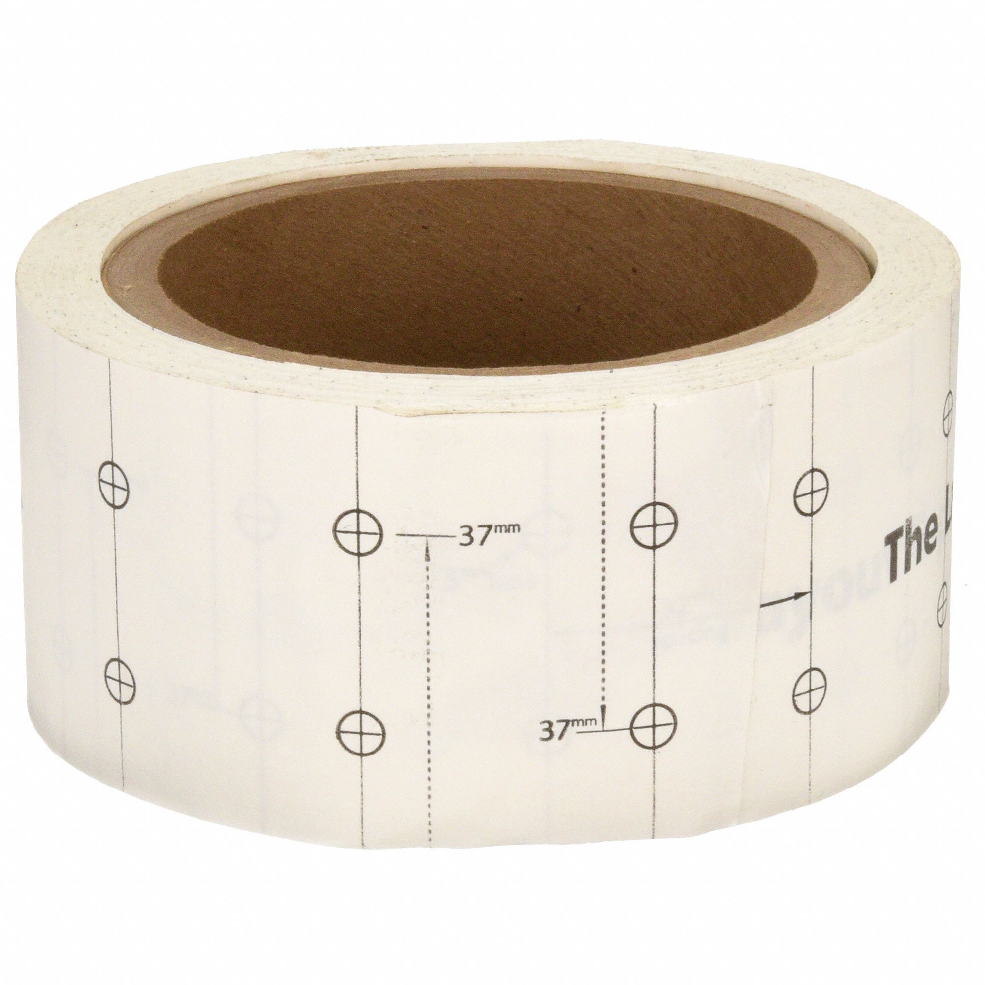 FAST CAP Adhesive Backed Tape Measure: 60 ft Blade Lg, 2 in Blade Wd ...