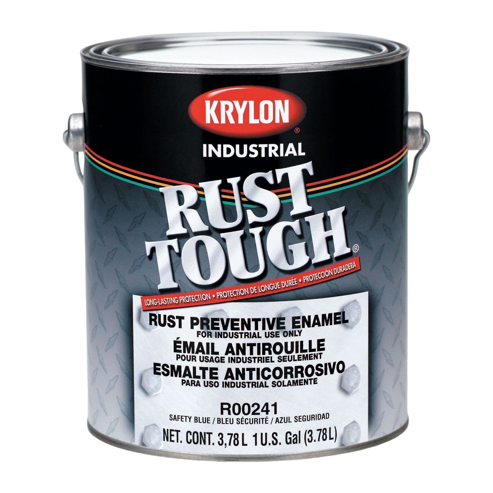 Gloss Interior/Exterior Paint, Water Base, Black, 5 gal - Grainger