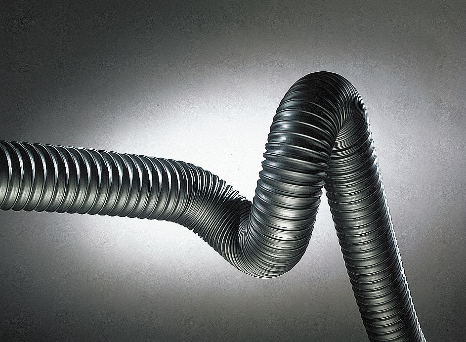 HI-TECH DURAVENT Industrial Ducting Hose: 4 in Hose Inside Dia., 25 ft ...