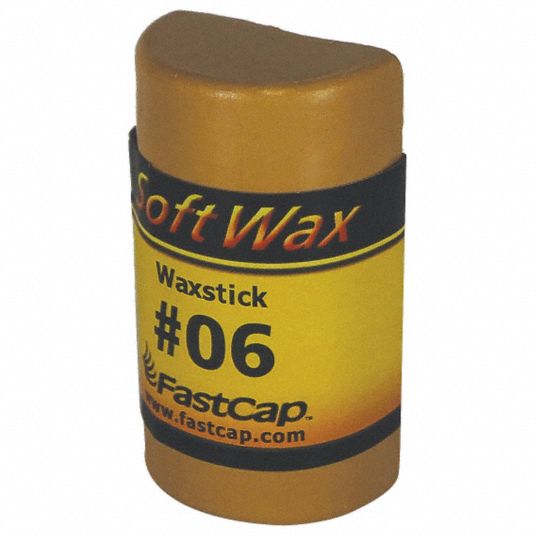 FAST CAP, 1 oz Container Size, Stick, Soft Wax Filler System - 3WDK1 ...