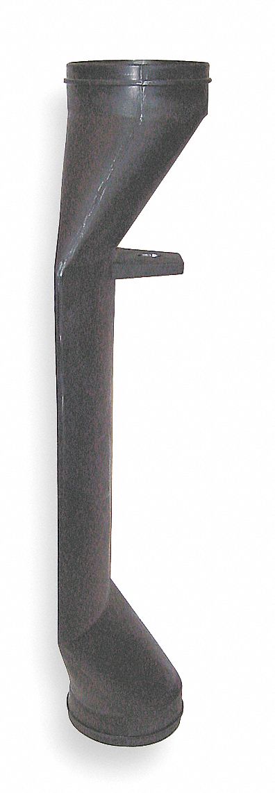 AIR SYSTEMS INTERNATIONAL, 3 5/8 ft Lg, 8 in Outlet Dia, Conductive ...